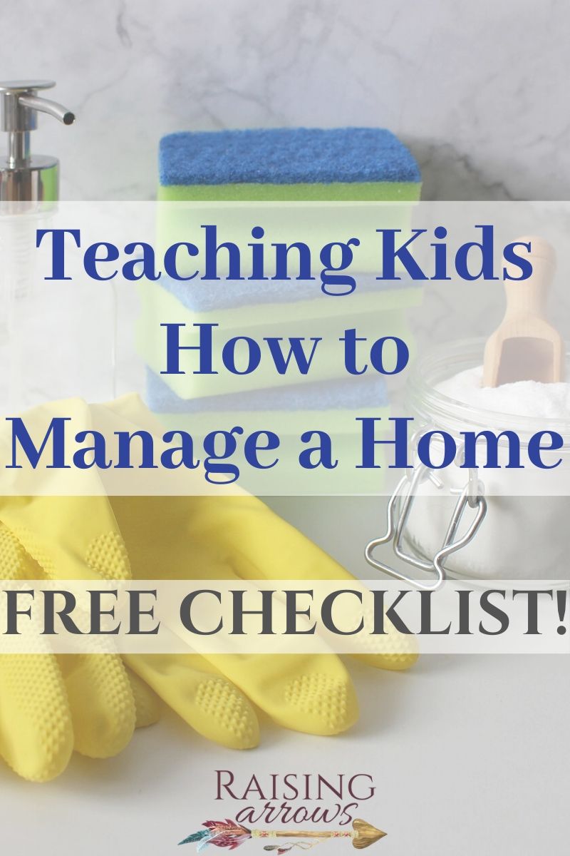 Training Our Children to Manage a Home