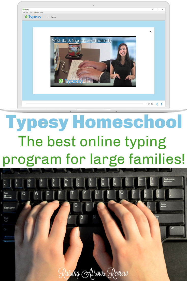 Typesy Homeschool - The Best Online Typing Program for Big Families!