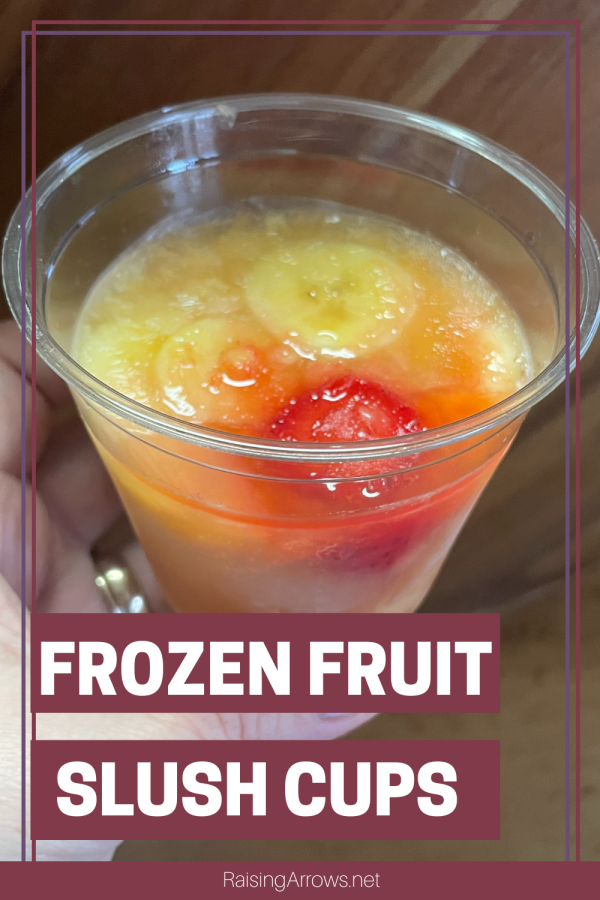 Frozen Fruit Slush Cups